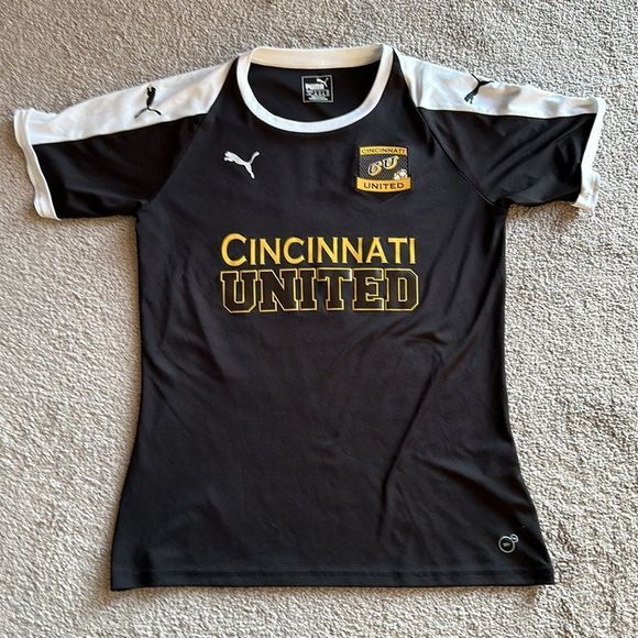 Puma | Tops | Rare Pumacincinnati United Soccer Jersey | Poshmark